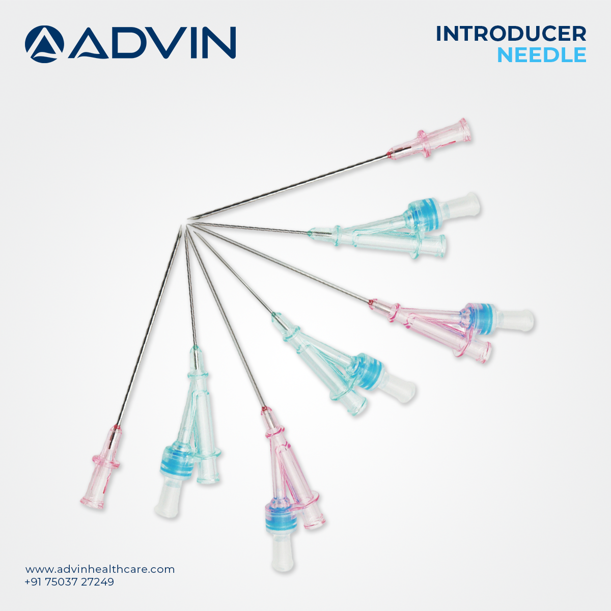 Introducer Needle Seldinger Needle , 18g Pucture Introducer Needle|