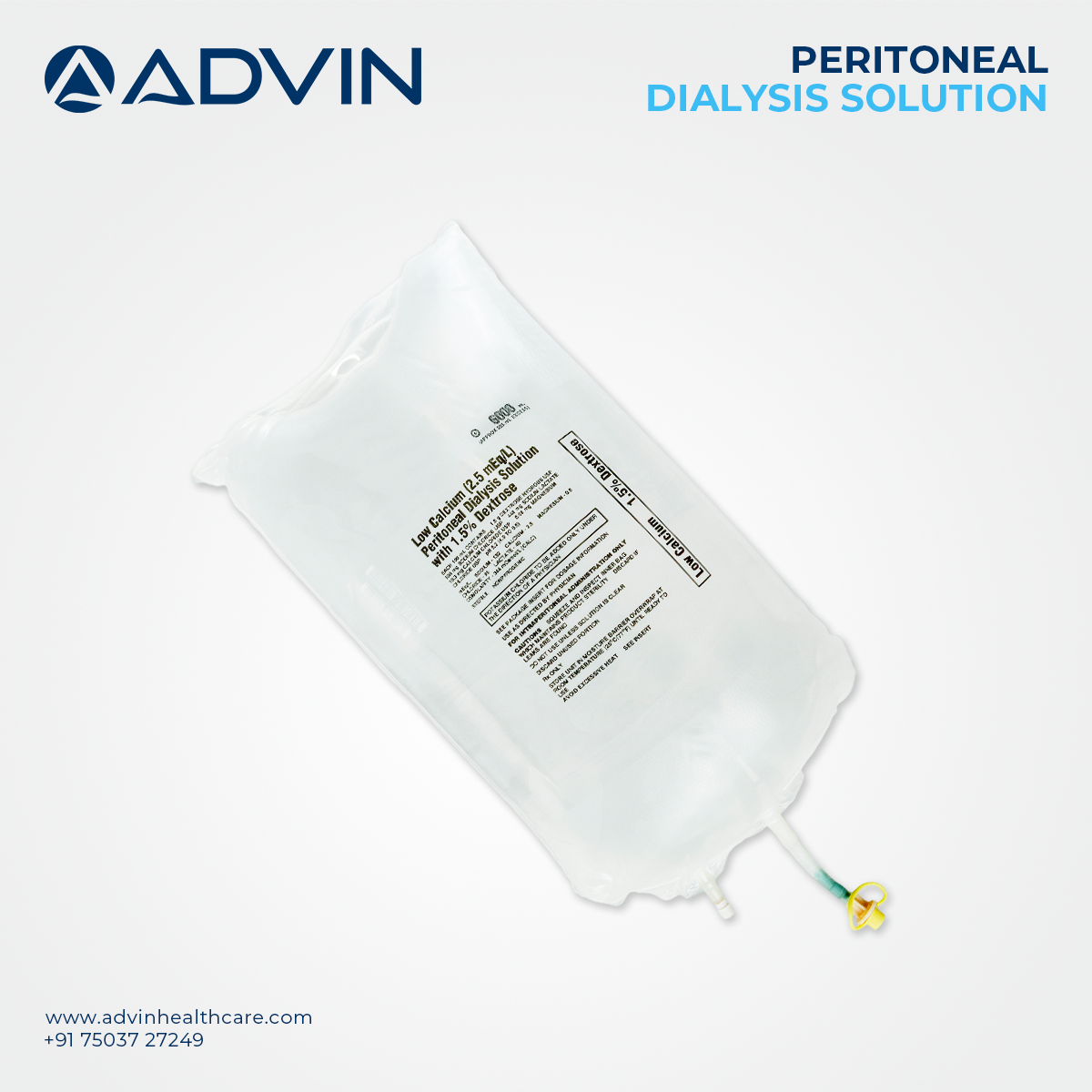 Peritoneal Dialysis Solution Patent EP0076355A2 Improved Peritoneal