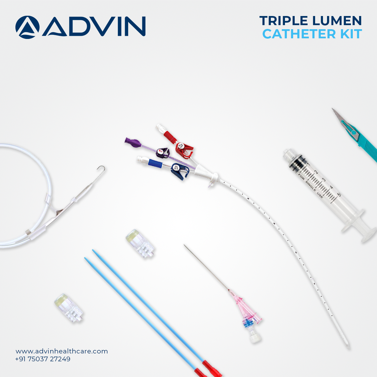 Triple Lumen Catheter